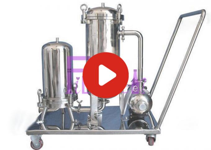 320kg Beverage Syrup Filter For Soft Drink Processing Equipment SUS304 ...