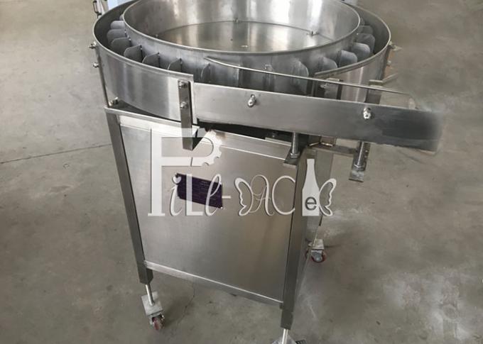 PET / Plastic Unscrambler PE Bottle Sorting Machine Equipment Line ...