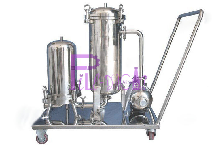 320kg Beverage Syrup Filter For Soft Drink Processing Equipment SUS304 ...