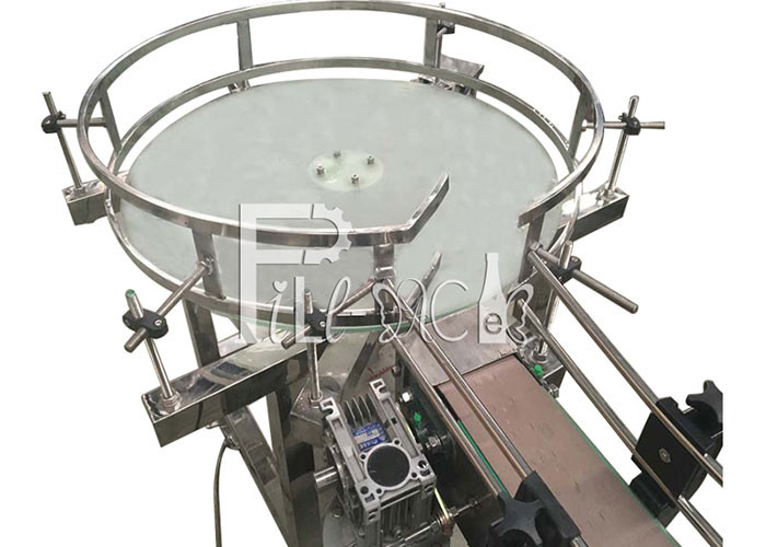 Turn Rotary Bottle Collector Receiving Accumulator Table / Machine ...